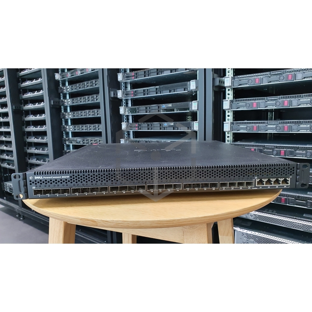 Dell 8024F 24P 델 네트워크 L2 L3 중고스위치 - SUGARCUBE