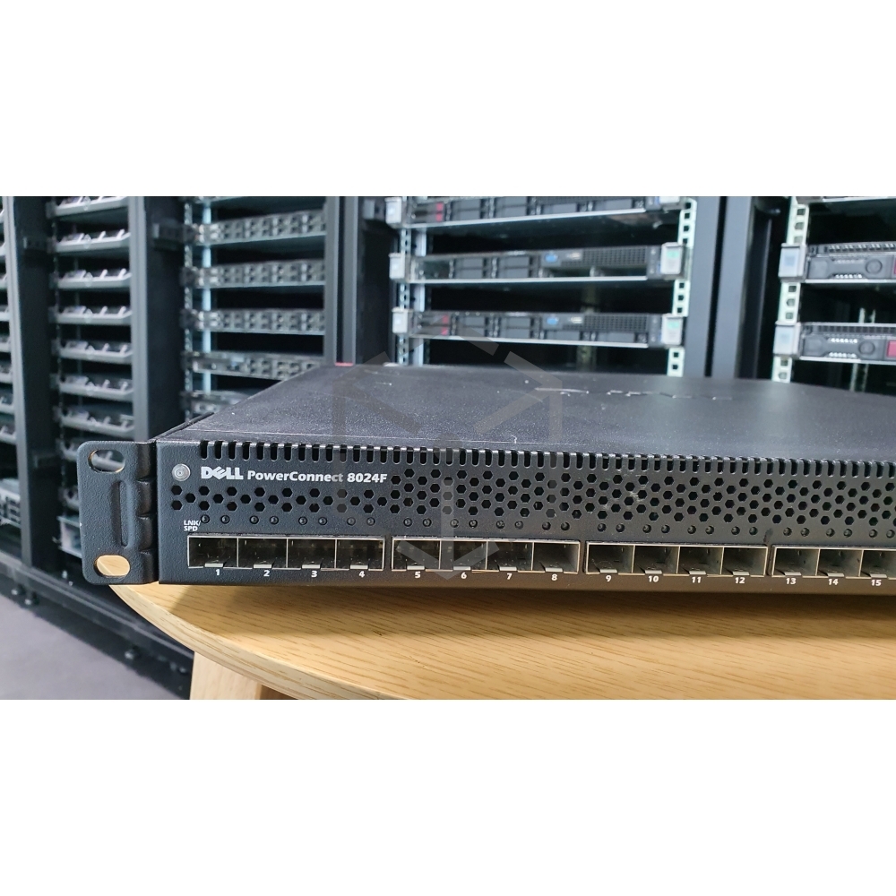 Dell 8024F 24P 델 네트워크 L2 L3 중고스위치 - SUGARCUBE