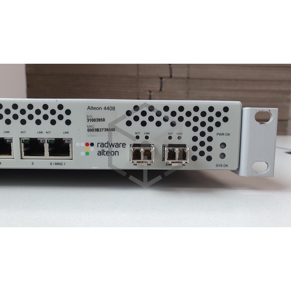 Radware Alteon 알테온 4408 라드웨어 네트워크 L4 부하분산 중고스위치 국내재고 - SUGARCUBE