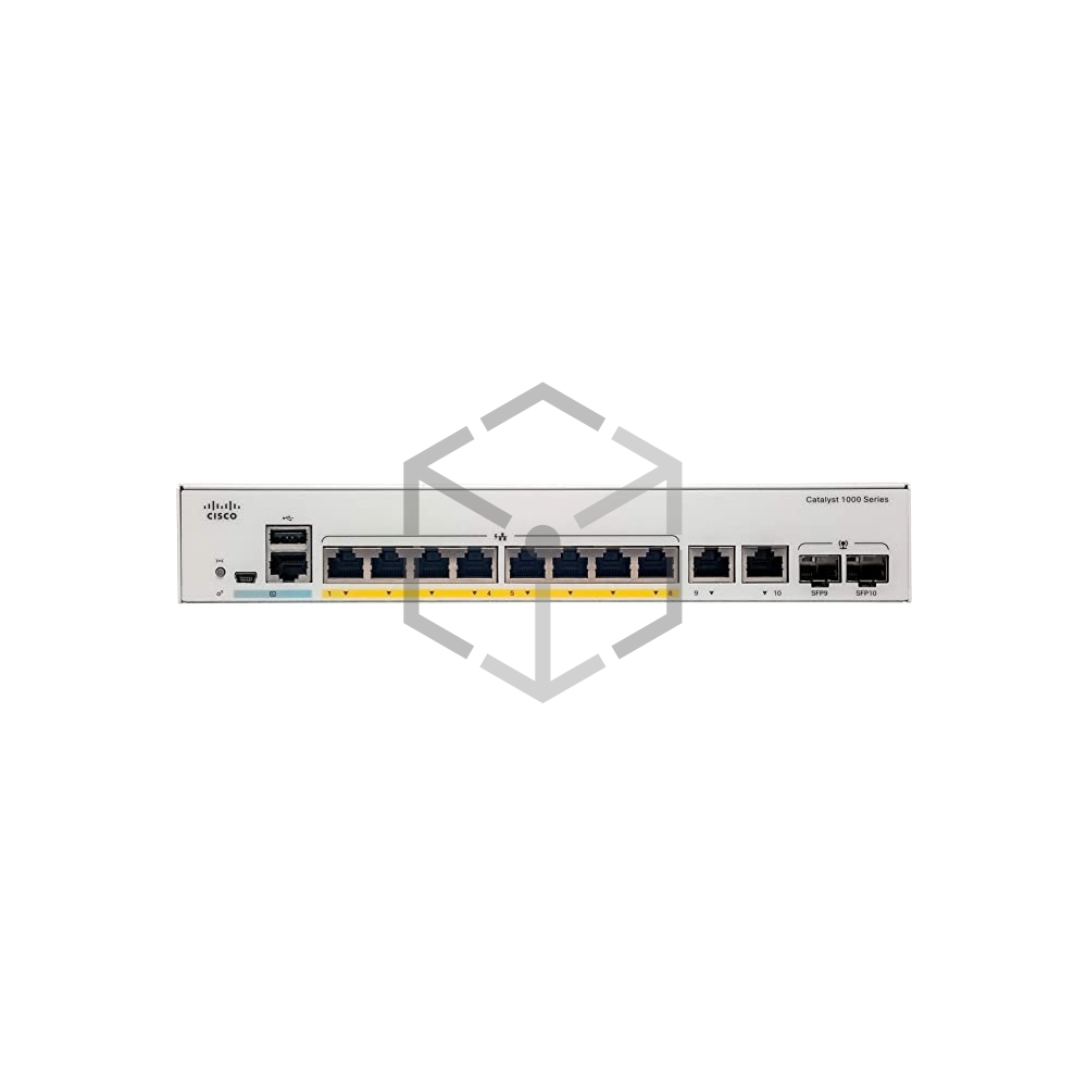 Cisco C1000-8T-E-2G-L 8포트 시스코 네트워크 L2 L3스위치 - SUGARCUBE